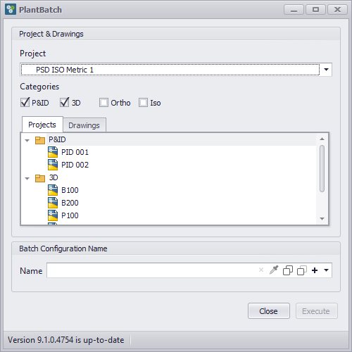 PlantBatch > How to use > User Interface > Main Dialog